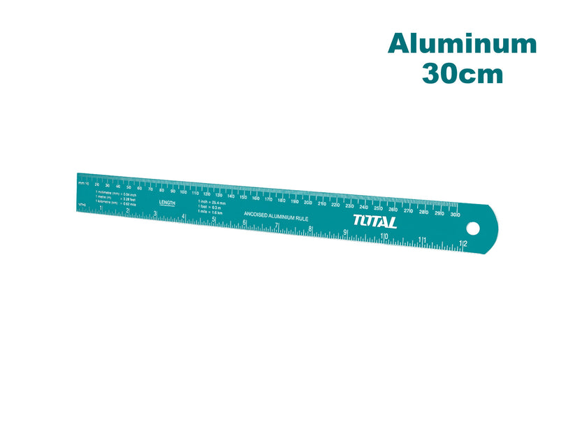 REGLA DE ALUMINIO TOTAL ANONIZADO 30 CMS (TMT633002) – Aceitera Regional